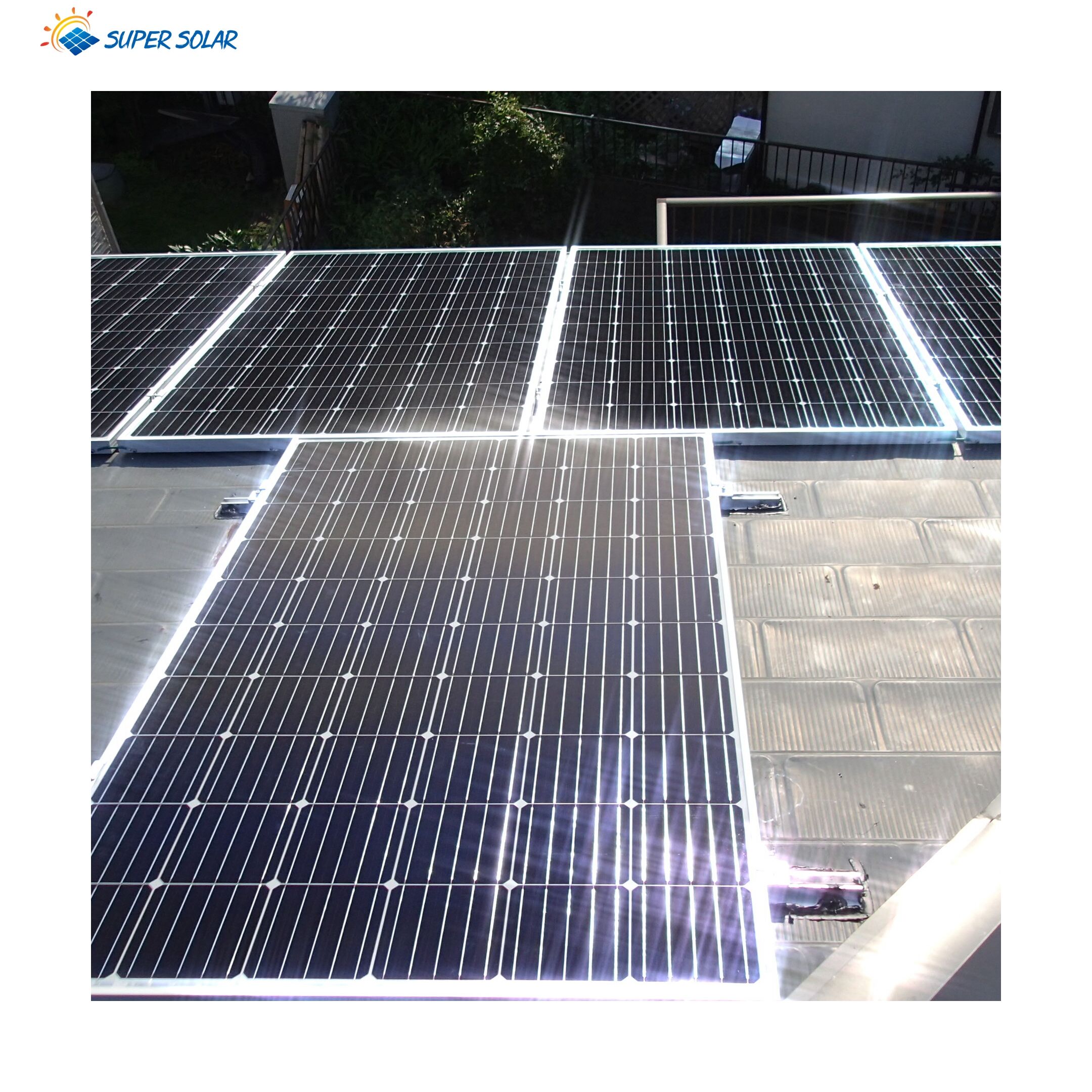 Super Solar - Mini Rail for Solar Panel Mounting Solution