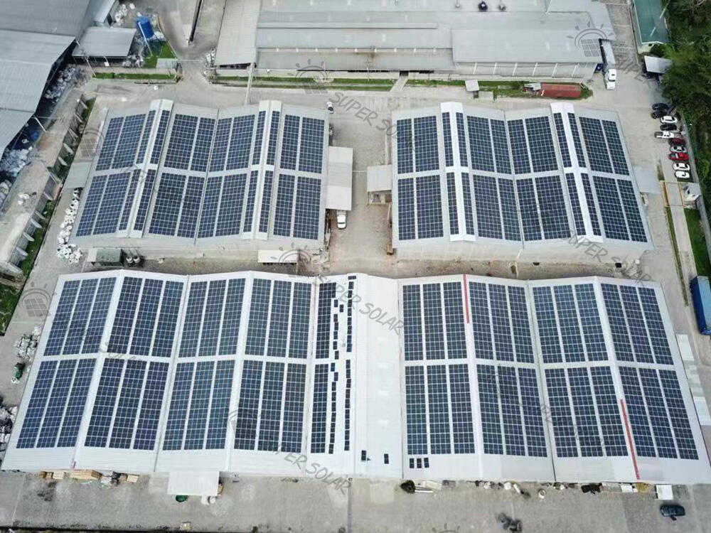 Honduras 1MW Metal roof solar power system | Rooftop Solar | Super Solar