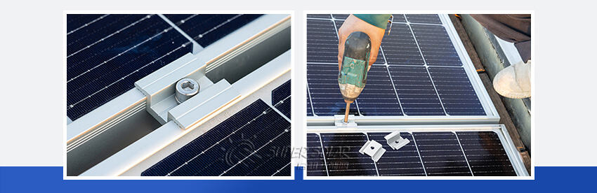 Collier central solaire