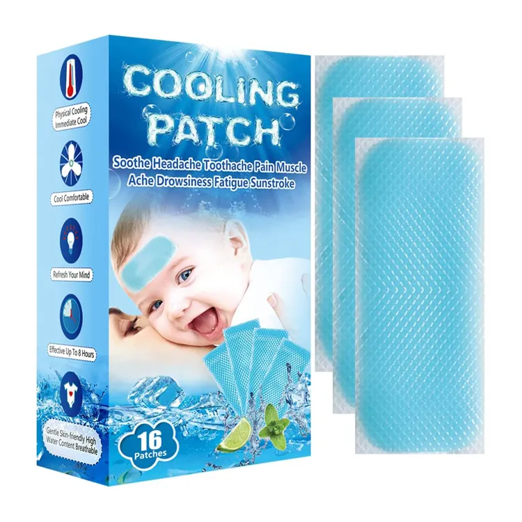 Disposable Cooling Gel Patch - Medical Fever Relief Patch