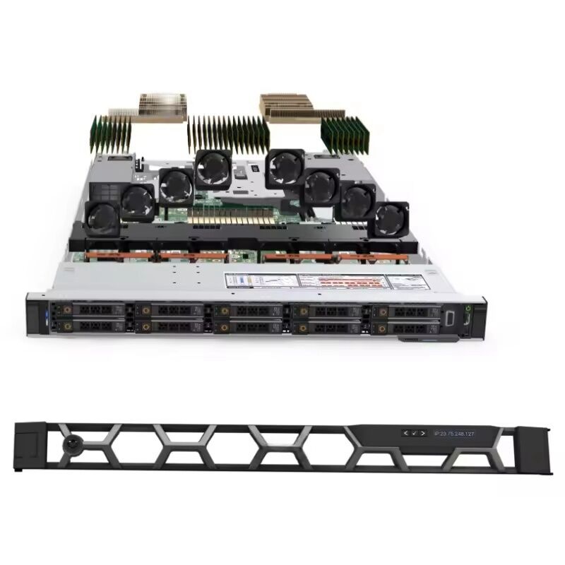 High Performance Poweredge Server With Intel Xeon CPU 1u rack server ...