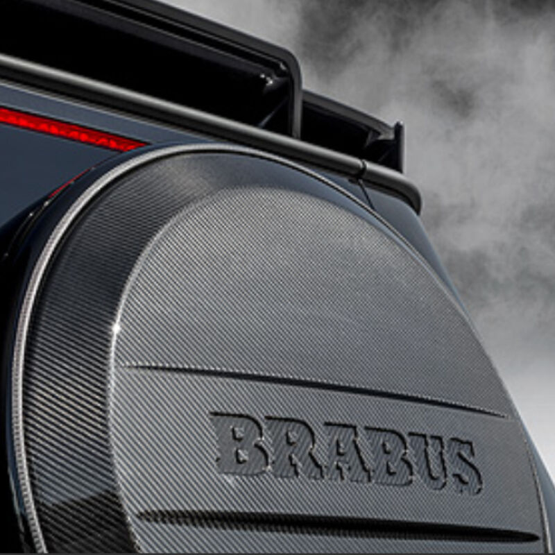 BRABUS Carbon Spare Wheel Cover for Mercedes G-Class | TÜV-Approved, 40 ...