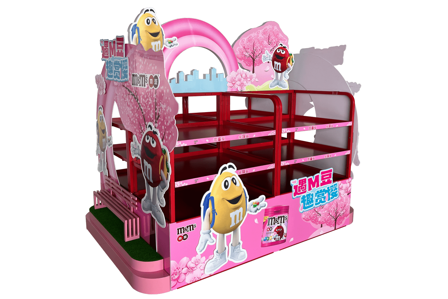 Metal combination displays with customisable themes | Metal product