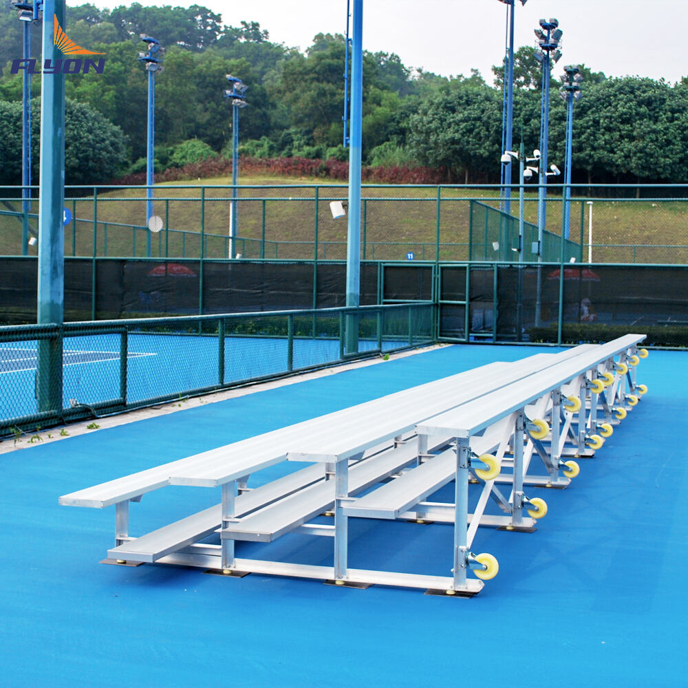 Aluminum Portable Bleachers | Modular Seating for Stadiums & Schools ...