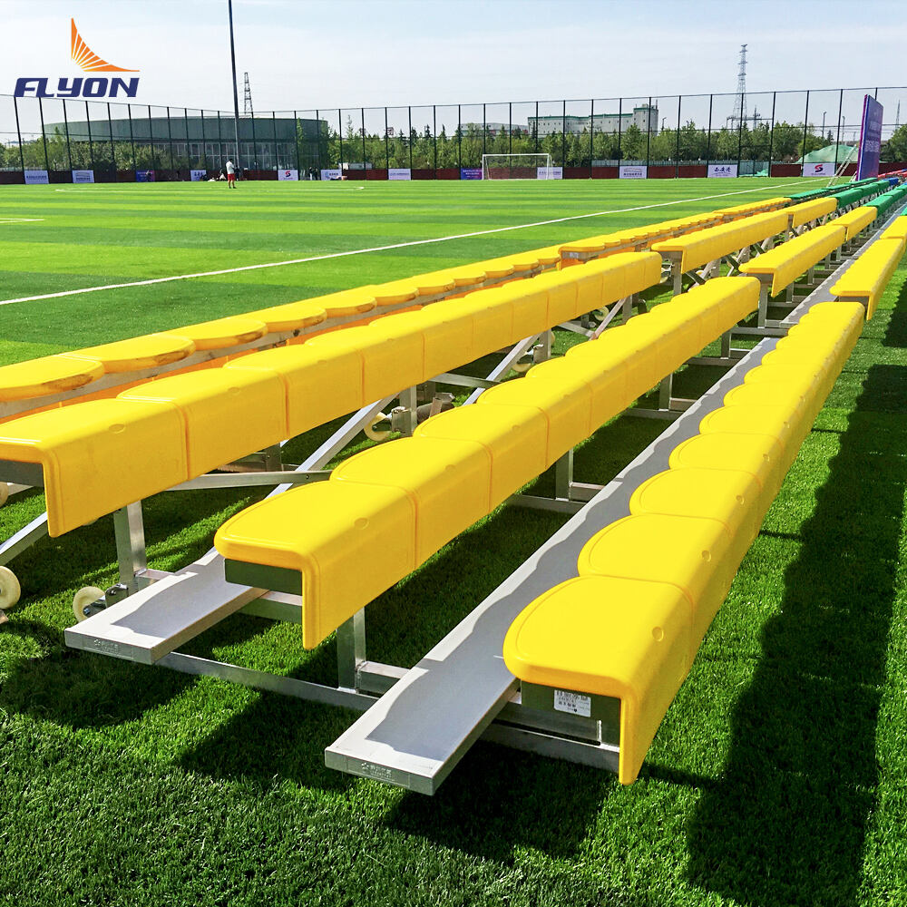 Aluminum Portable Bleachers | Modular Seating for Stadiums & Schools ...