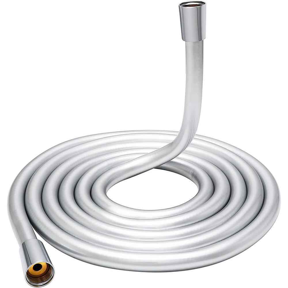 Flexible Silvery-PVC Hose for Bidet