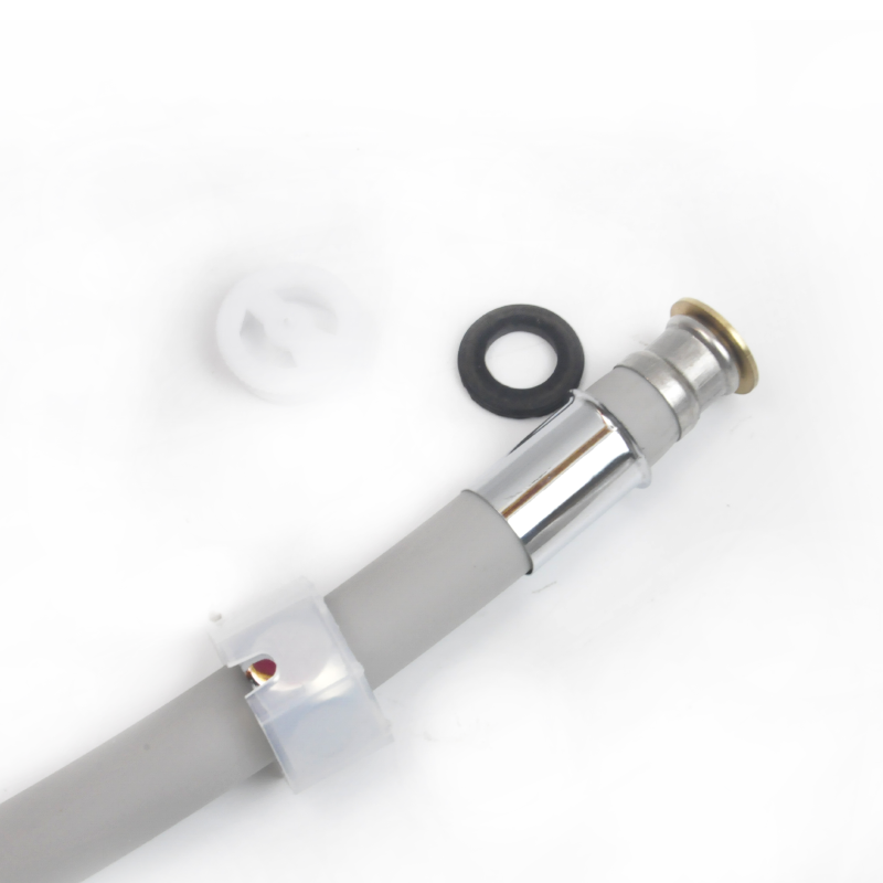 Flexible Silvery-PVC Hose for Bidet