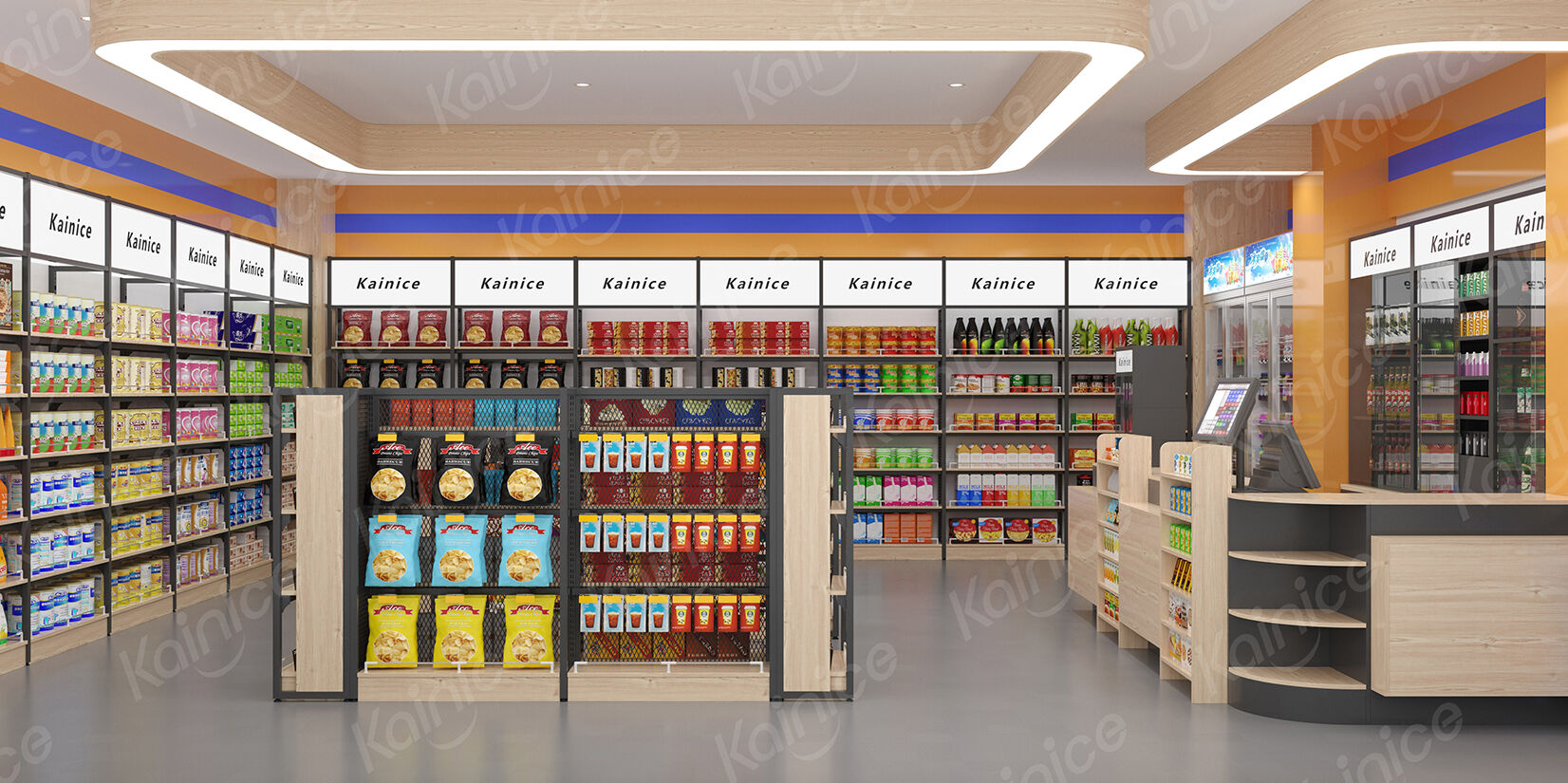 Convenience Store Display Fixtures Case Studies | Kainan