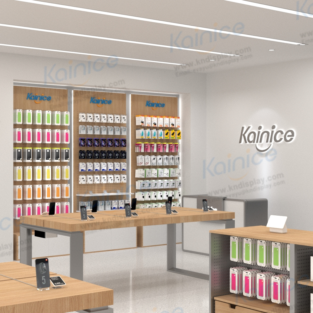 Kainice Mobile Phone Store Counter Table Display Shelf Furniture for ...