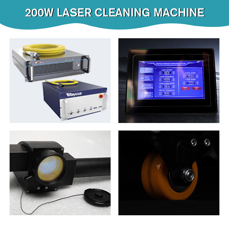 DMK 200W Pulse Laser Cleaning Machine , China DMK 200W Pulse Laser Cleaning Machine ...