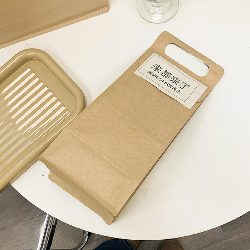 Kraft Paper Drink Take Away Bag | Gift/ Take Away Bag