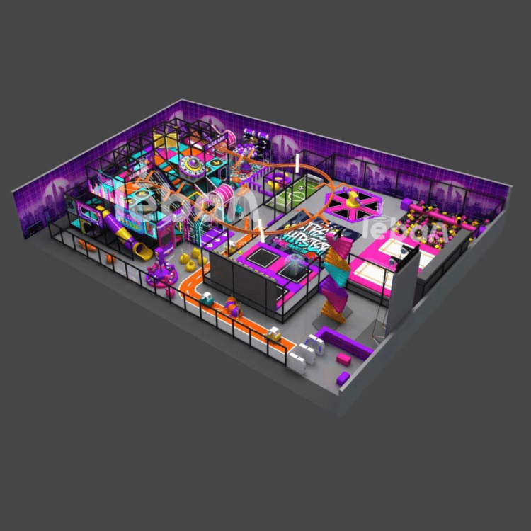 Creative Indoor Playground Setup: Futuristic Design & Interactive ...