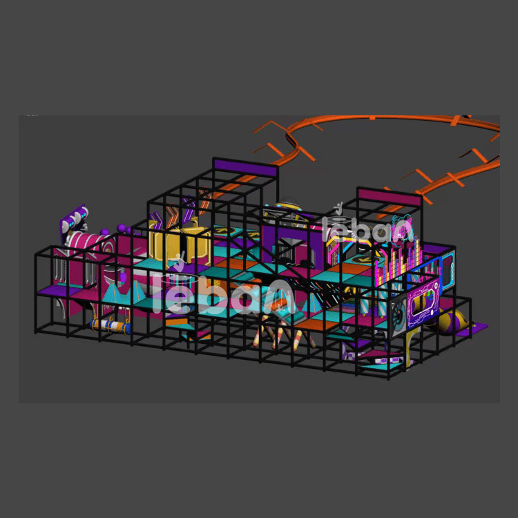 Creative Indoor Playground Setup: Futuristic Design & Interactive ...