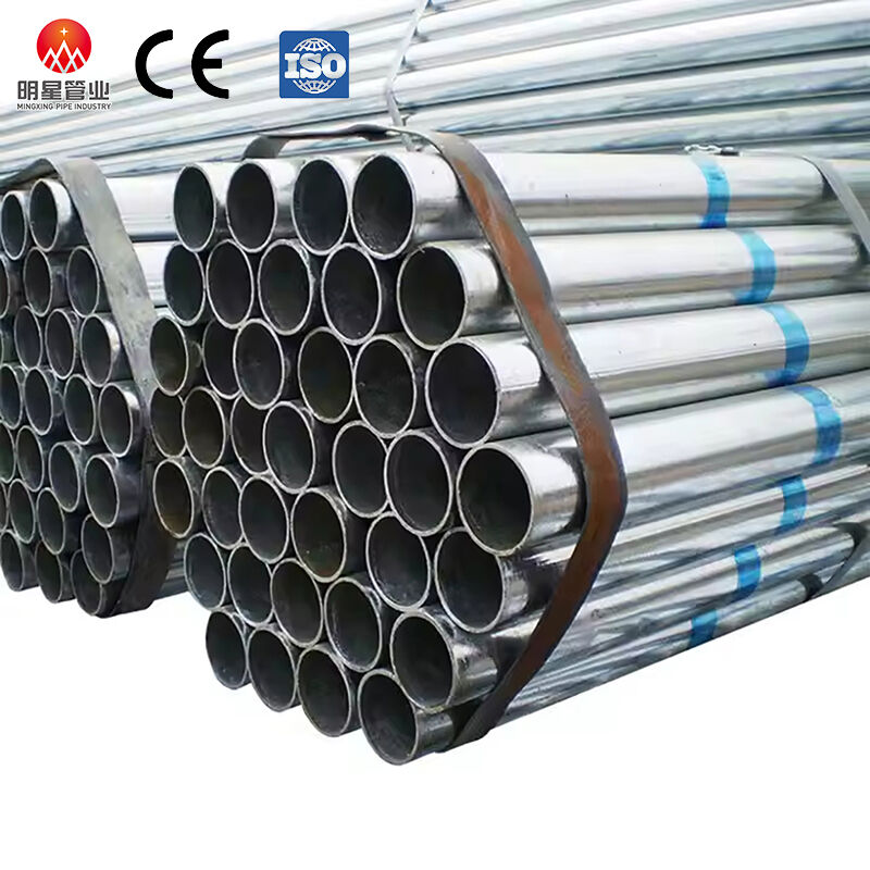 ASTM Q235 Pre - Galvanized Steel Pipes - Schedule 40, 2 Inch