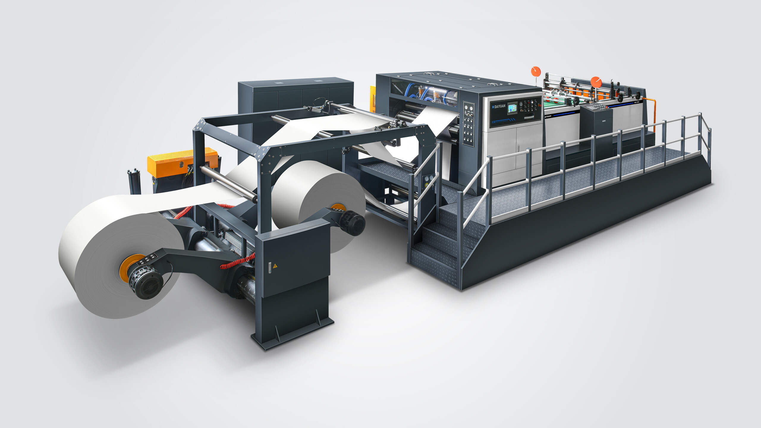 KM-1100/1500/1700（Servo Precision Double Helix High Speed Sheet Cutter ...