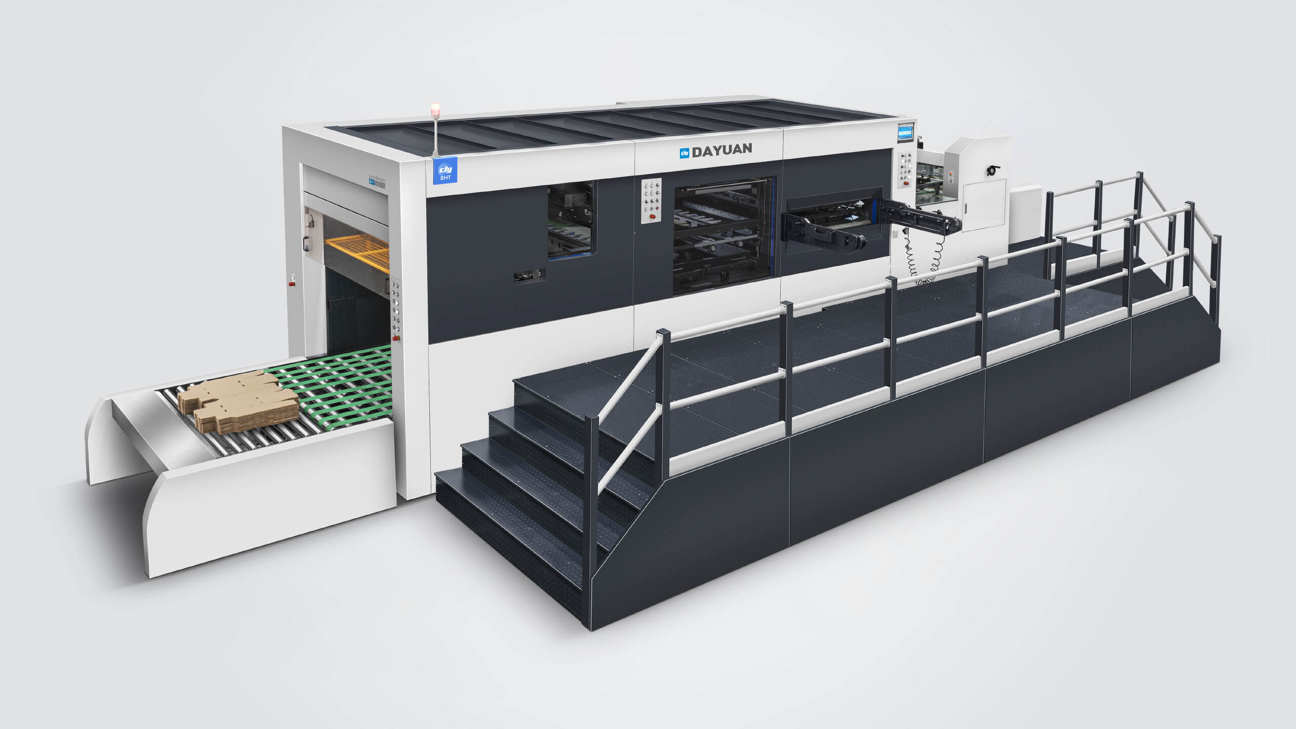 BHT-1500FC/1650FC/1900FC/2100FC（Automatic Die Cutting & Creasing Machine With Stripping） | BHT ...