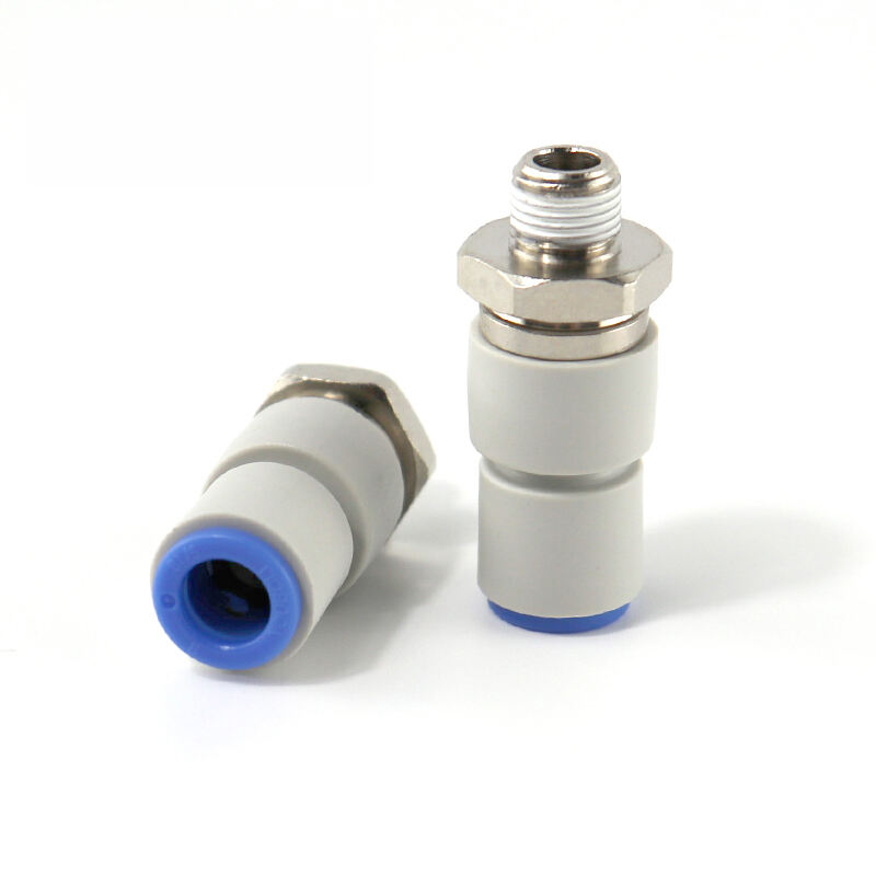 YOUBOLI Direct Factory Supply SMC Type KSH Male Connector One-Touch Rotary Pneumatic Fitting ...