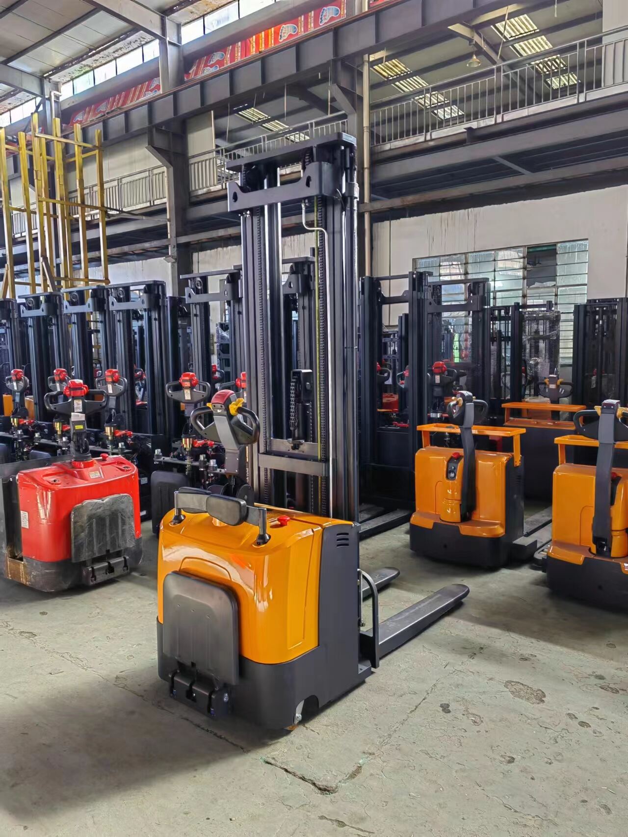 HT-R type battery pallet stacker | Electric Forklift