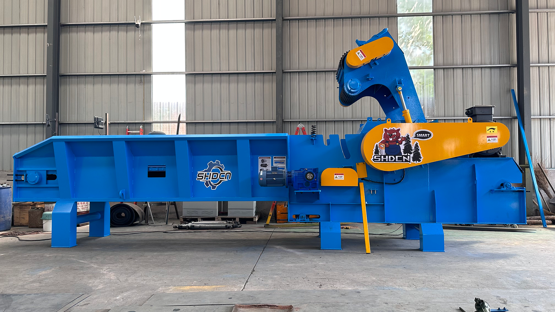 Wood Shredder para sa Paggamit ng Pallet - Epektibong Solusyon sa Biomass