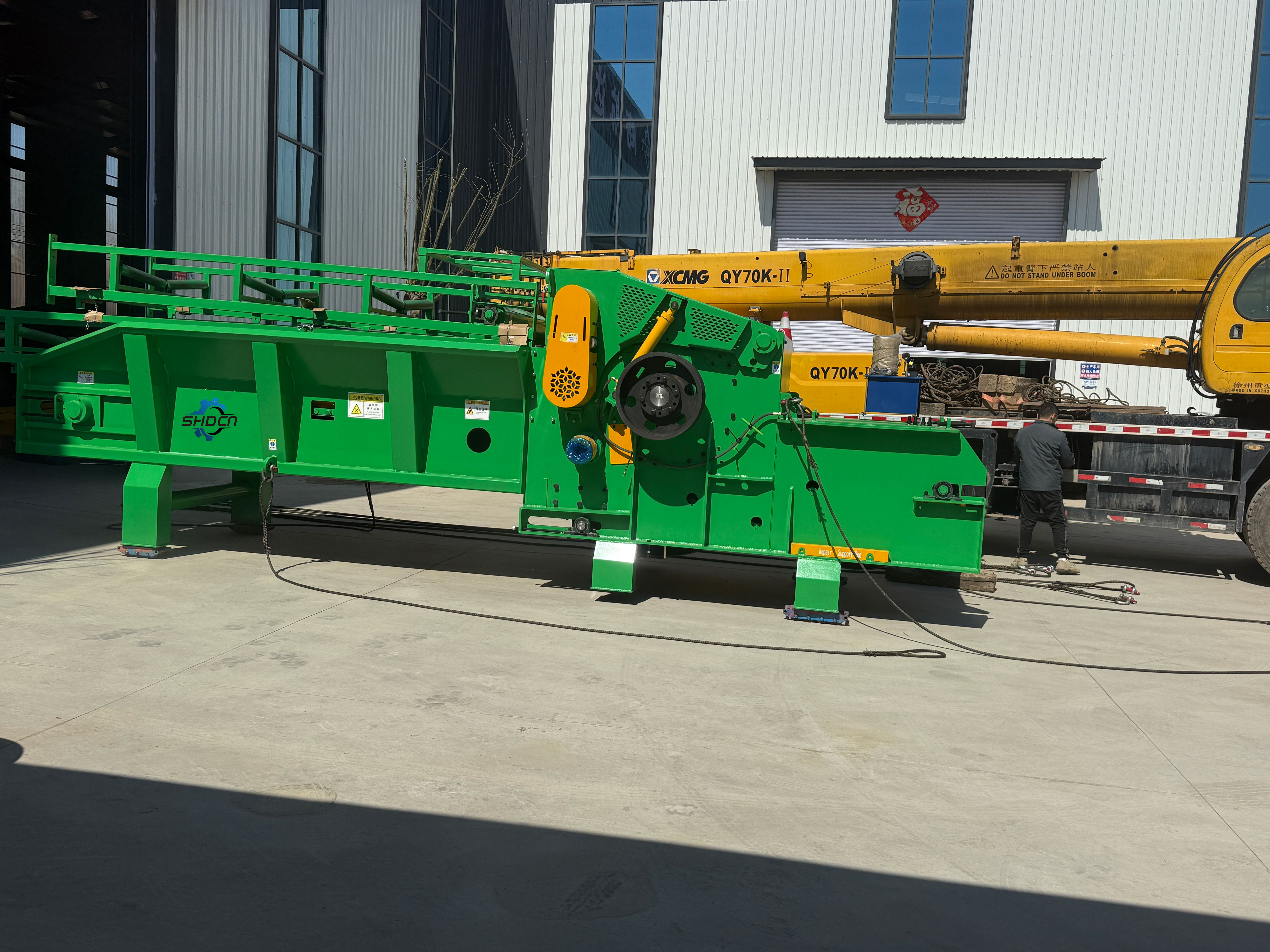 RDF Shredder for Construction Waste - High Efficiency Waste Management ...