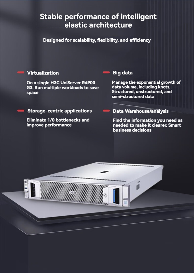 Enterprise H3C UniServer R2900 G3 2U Rack Server | H3C Server