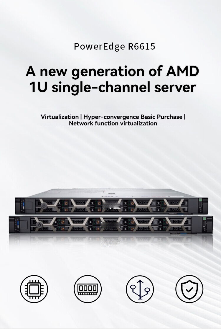 Servidor Dell PowerEdge R6615 1U Rack | Dell Server