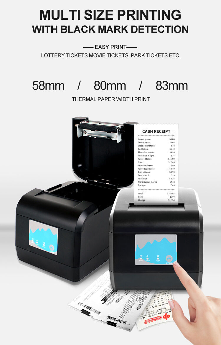 ZYWELL Zy-908 80mm Thermal Receipt Printer With Auto Cutter, China ...