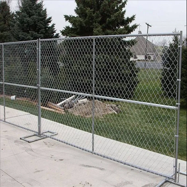 Temporary Chain Link Fence | Portable Security Fencing for Construction ...