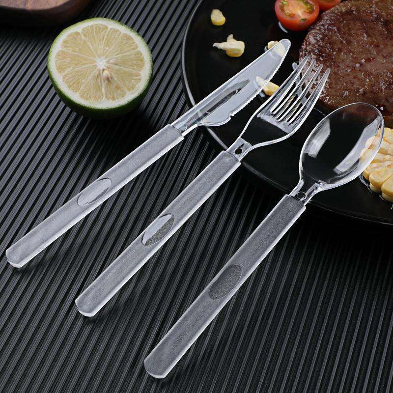 Disposable Cutlery Set - Biodegradable Knife Fork Spoon