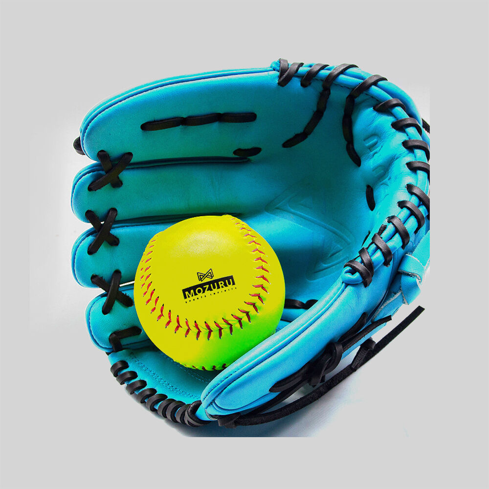 MOZURU Genuine Leather + PU Core Softball For Competition | Match ...