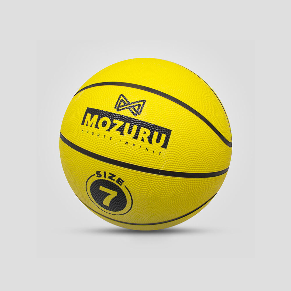 MOZURU 27% Rubber Conntent Rubber Basketball | Promotion basketball