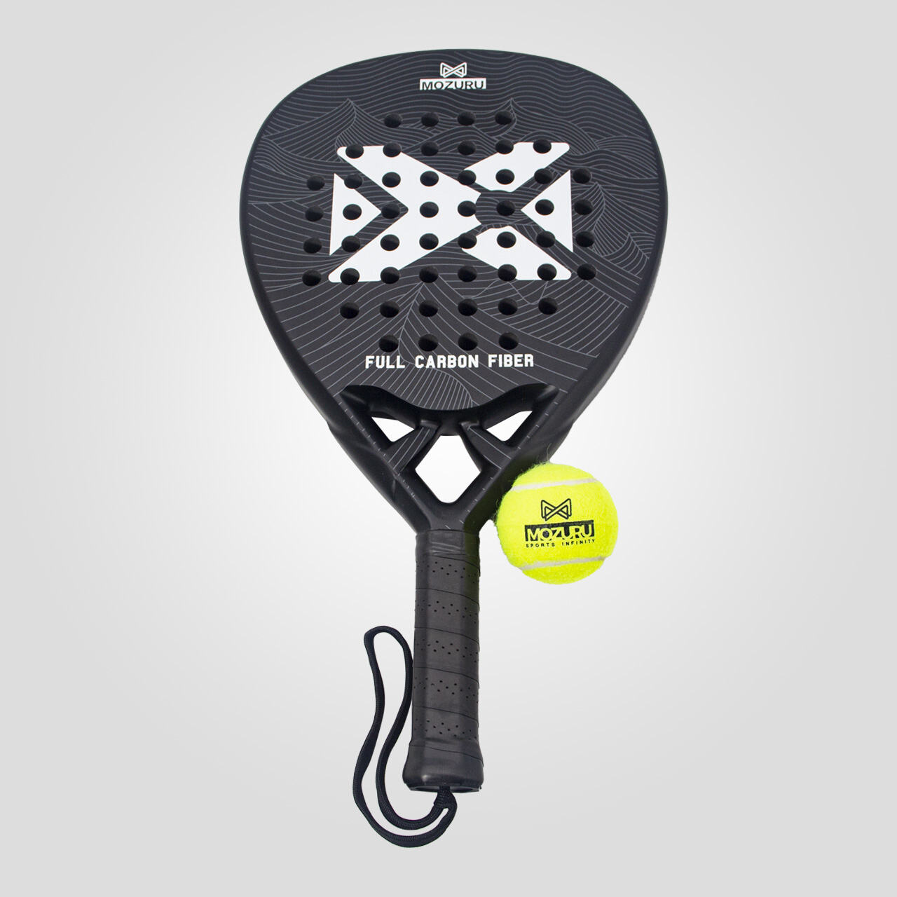 MOZURU Full Carbon Padel Racket | Padel racket