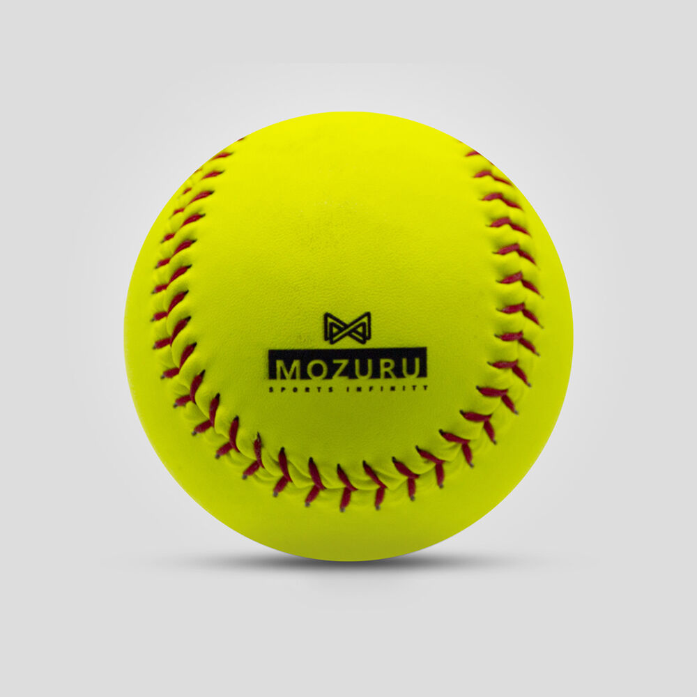 MOZURU PVC Leather+Rubber Core Softball For Promotion | Promotion ...