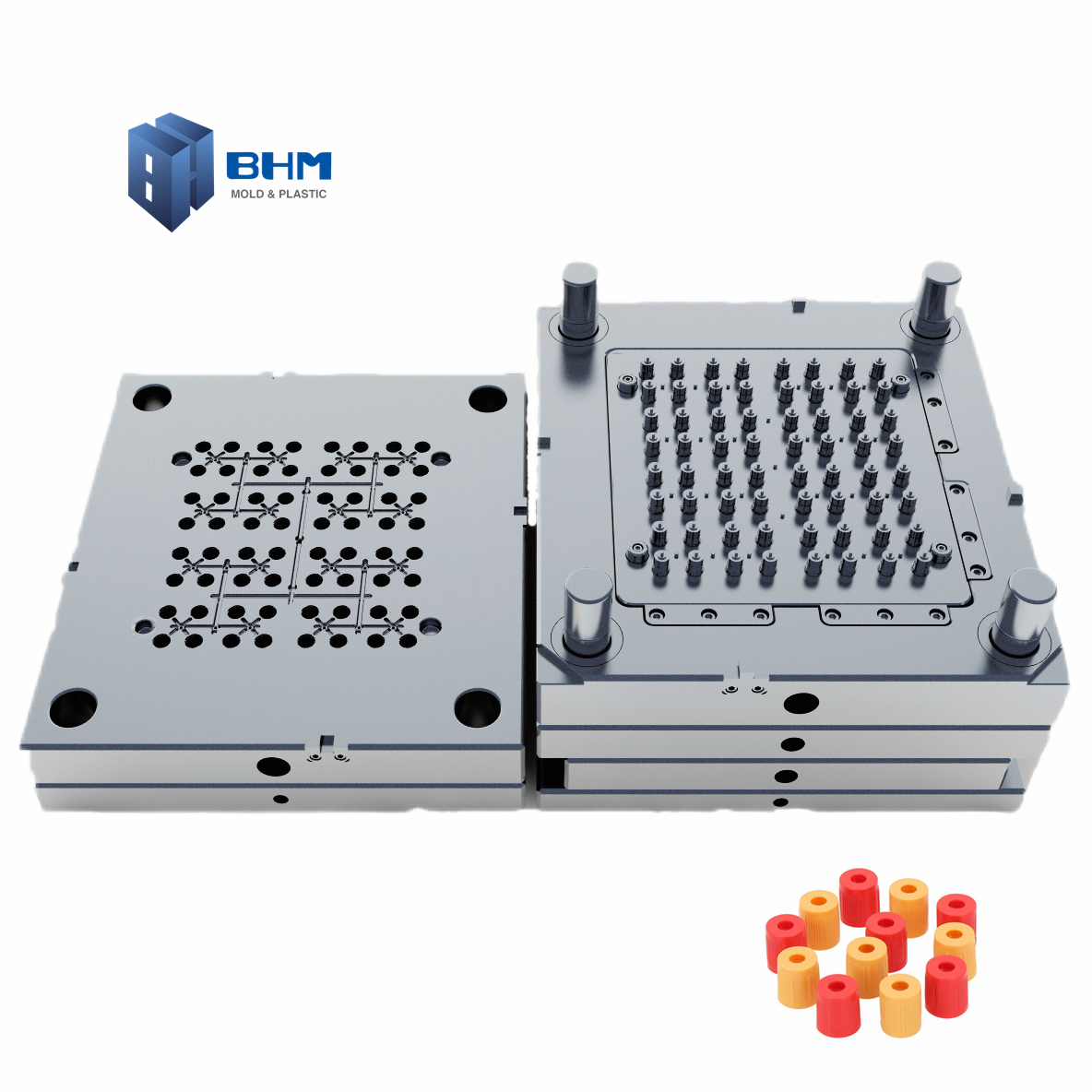 Blood collection tube cover mold | Medical Plastic Injection Mold