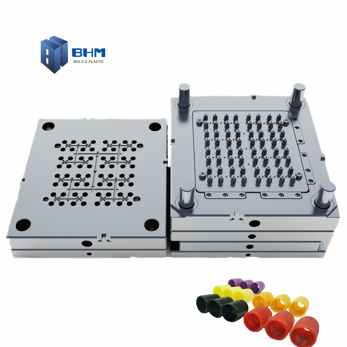 Blood collection tube cover mold | Medical Plastic Injection Mold