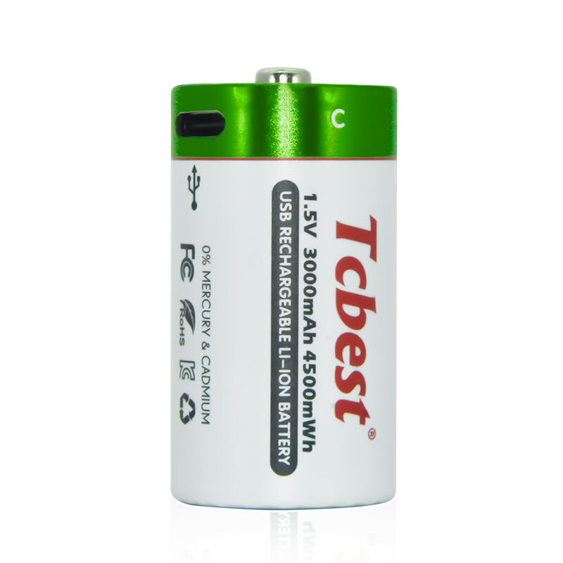 Rechargeable Li-ion Battery Type-c C 1.5V | Type-C C