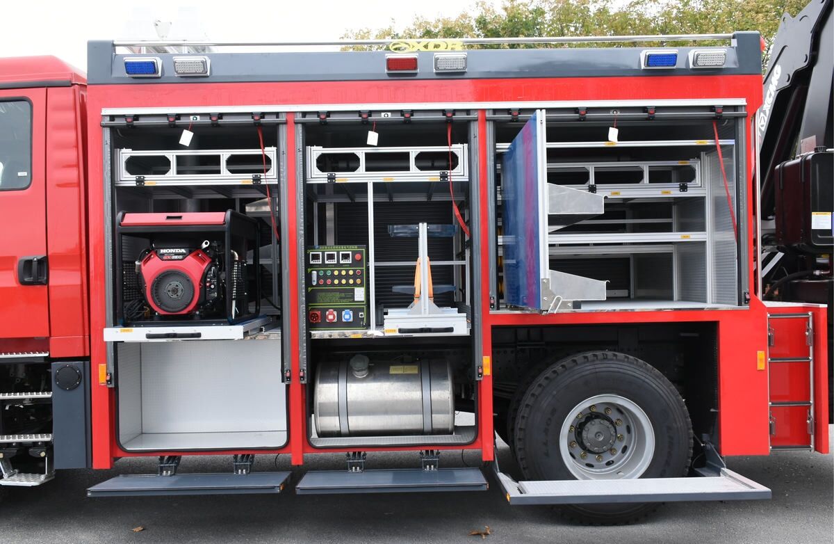 High-Performance Aerial Ladder Fire Trucks: Advanced Safety and ...