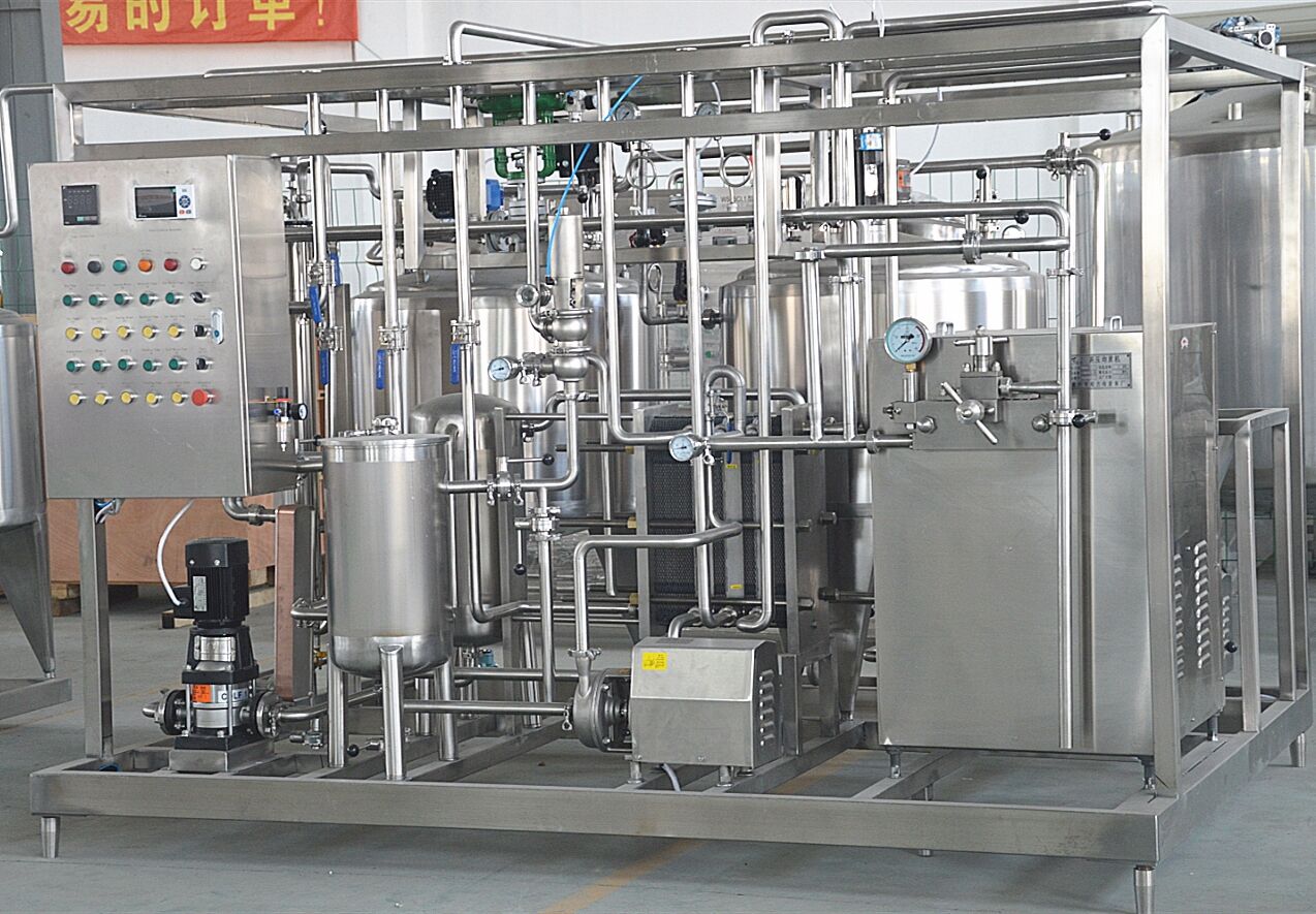 What is the production process of ice cream?