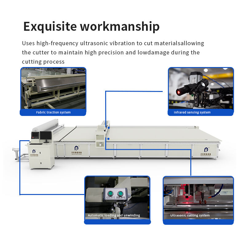 Fully Automatic Ultrasonic Cutting Table
