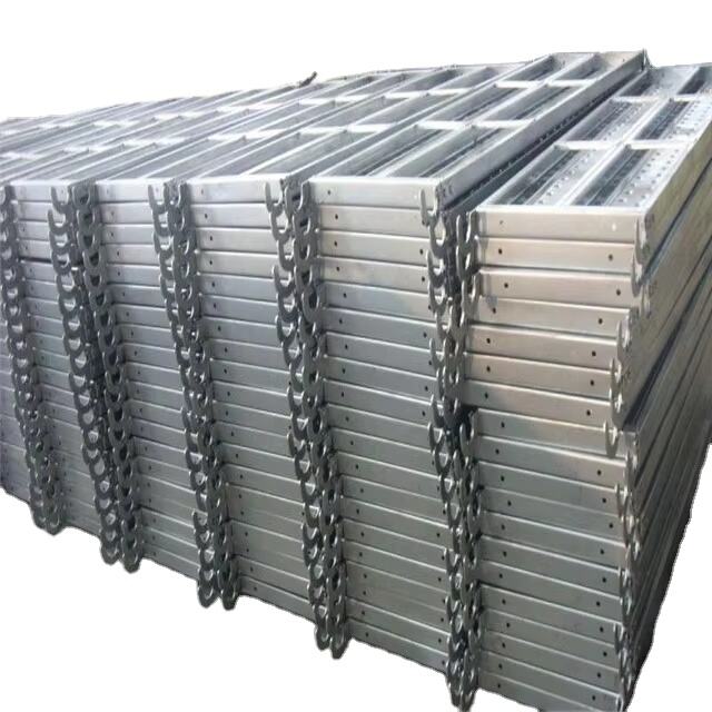 Galvanized Catwalk Board Scaffolding Steel Plank With Hook for Ladder ...
