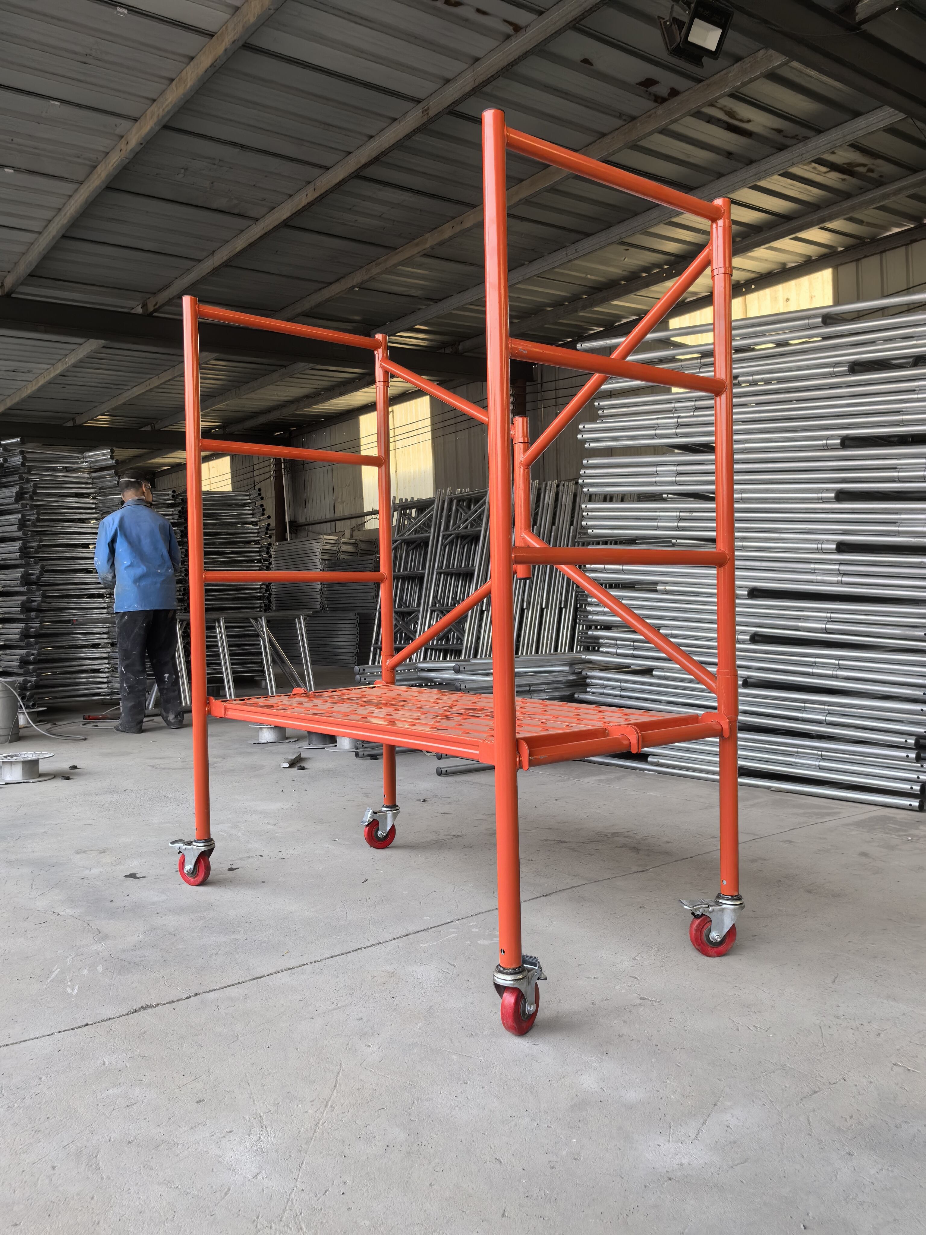 Mobile Scaffolding Steel Multipurpose Mini Folding Scaffolding with ...
