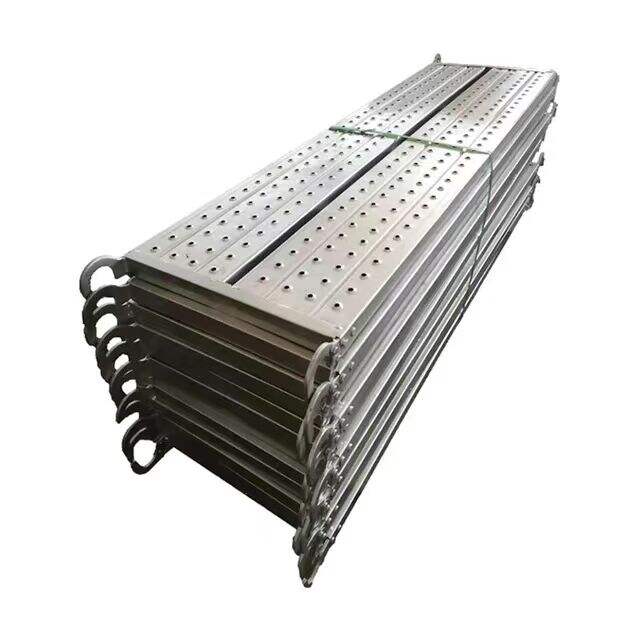 Galvanized Catwalk Board Scaffolding Steel Plank With Hook for Ladder ...