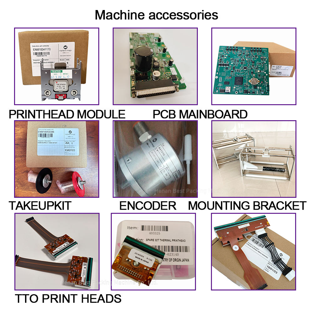 Thermal Transfer Overprinter 32mm Printhead Flexible Packaging TTO ...