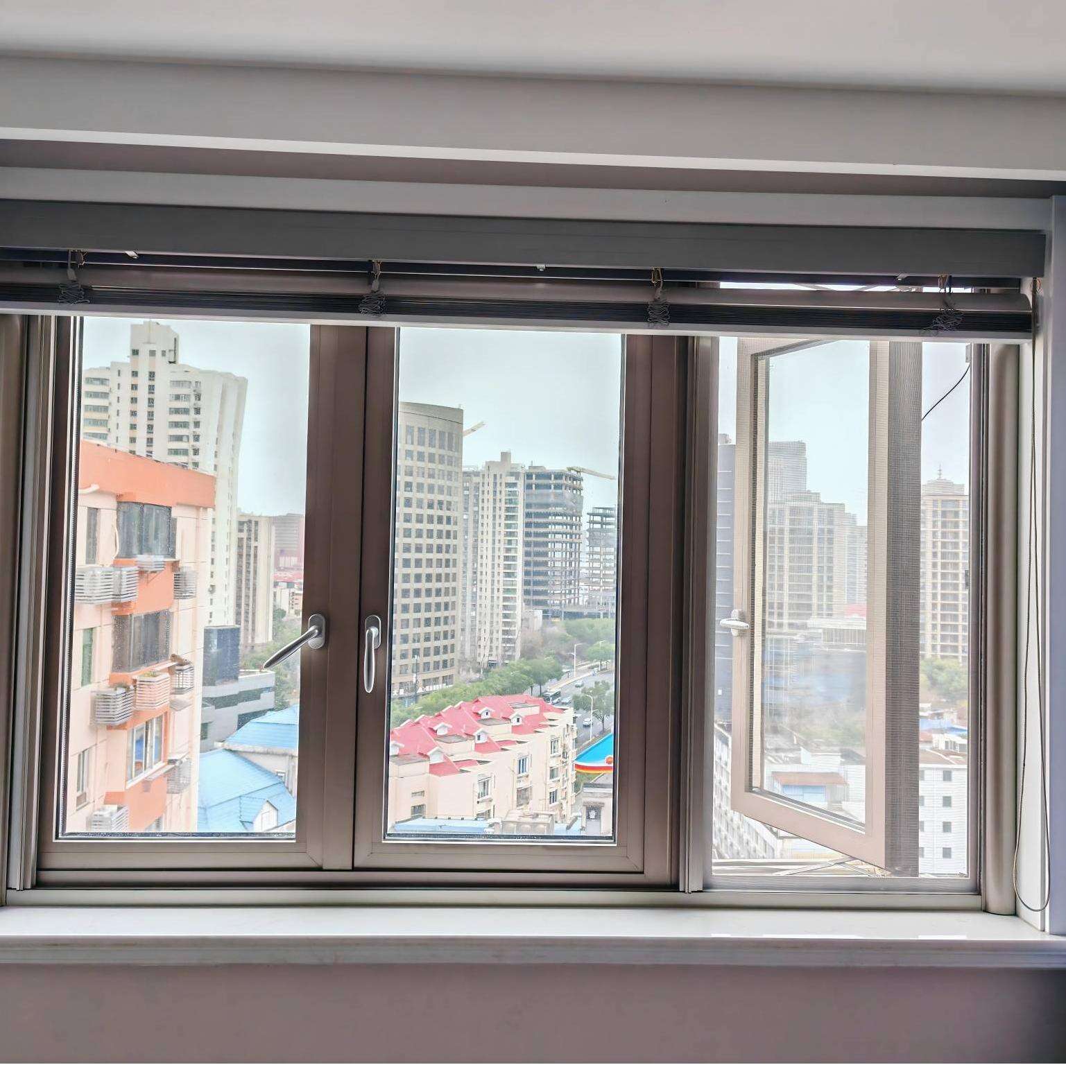 PEAK-125 Series Integrated Netting Outward Opening Window | Inward or Outward Opening System ...