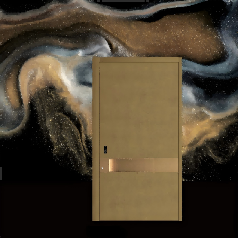 PEAK COPPER PAINT (COPPER PLATE) DOOR | Entrance door | | Professional ...