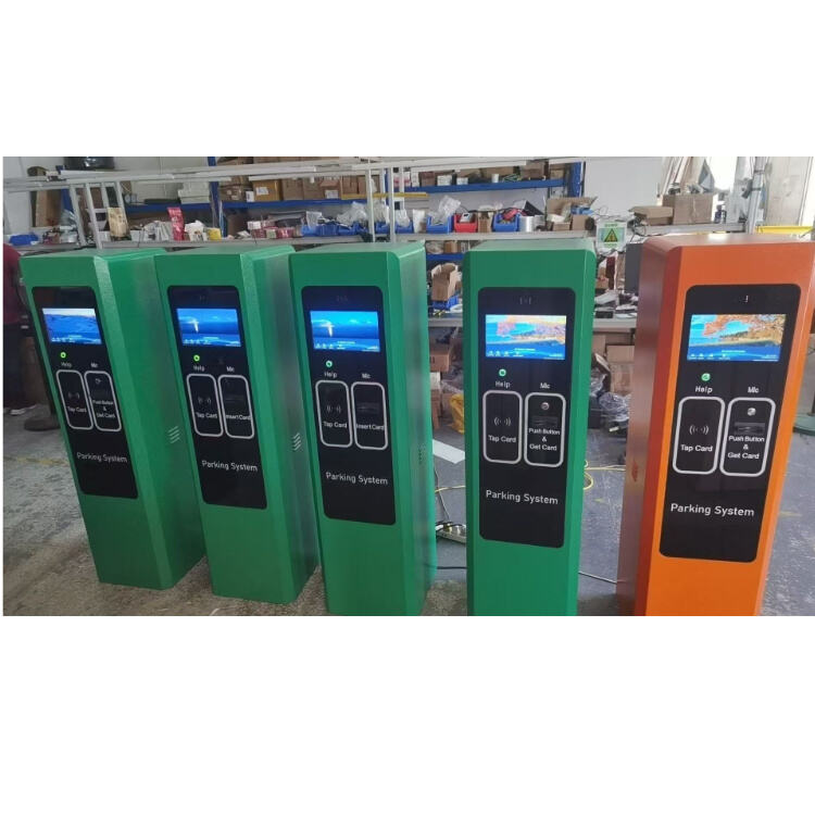 Parking Ticket Dispenser Qr Scanner RFID Parking Management Solutions ...