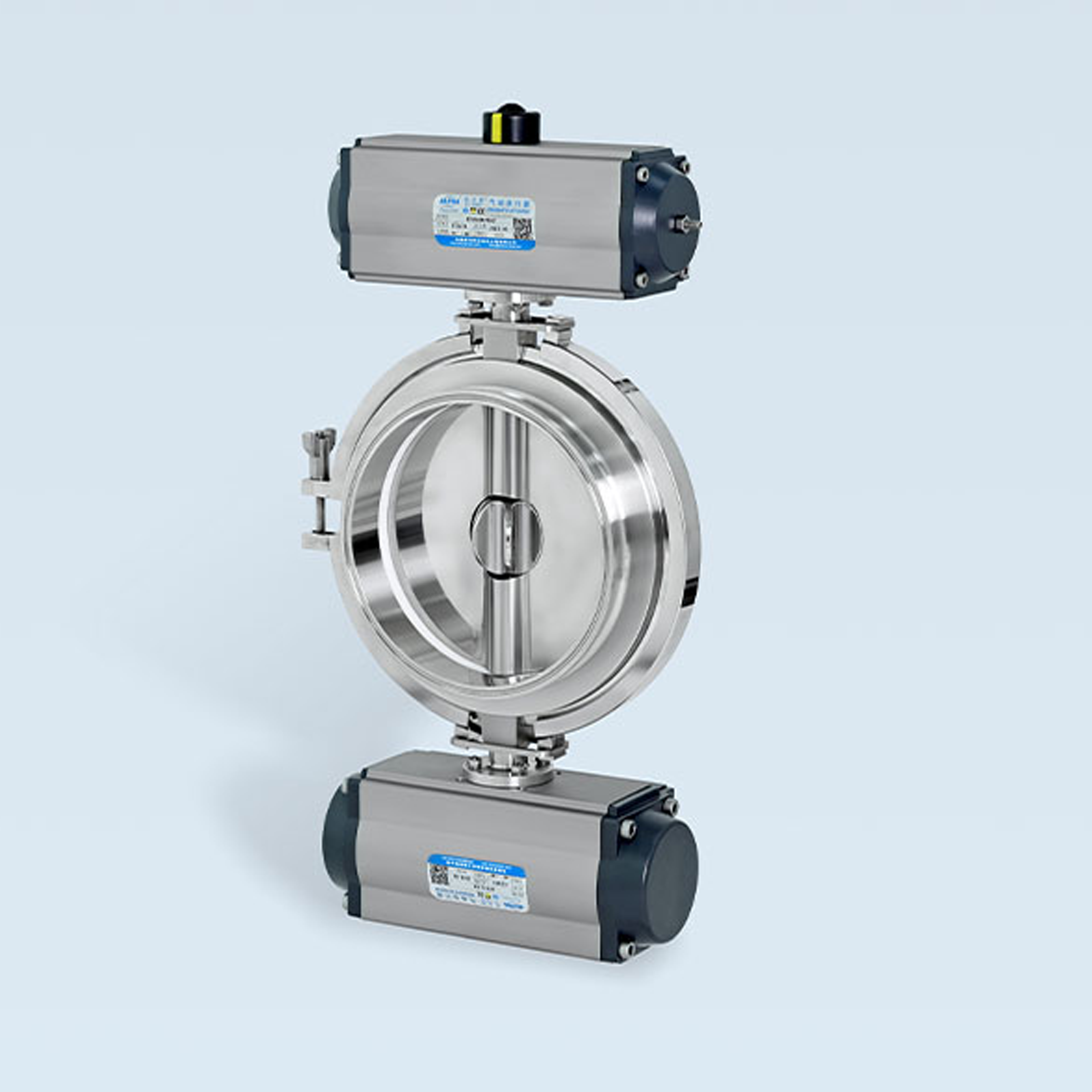 Double Dosing Butterfly Valve for Dual-Stage Metering - AVM