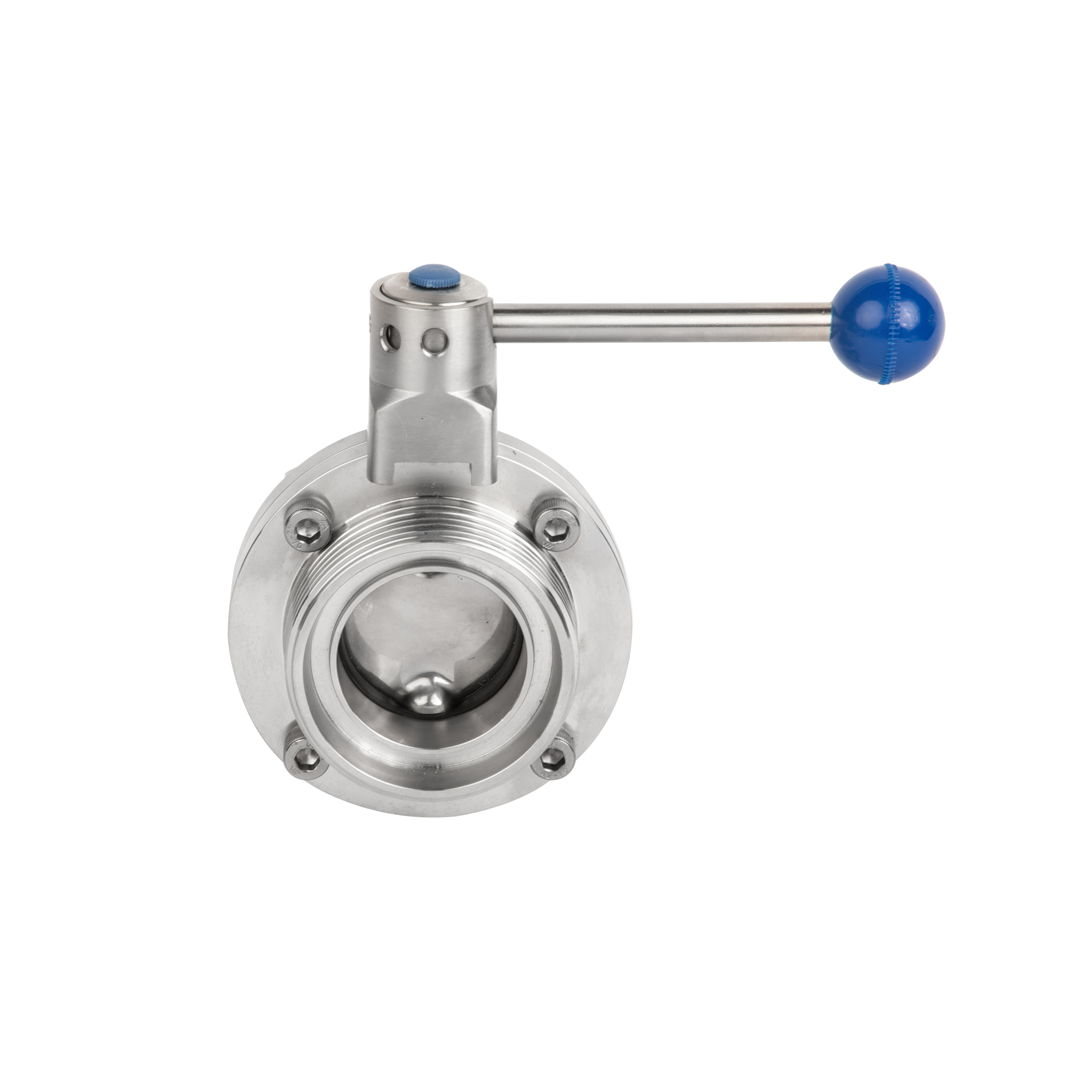 Sanitary Butterfly-Type Ball Valve for Precise Flow Regulation - AVM