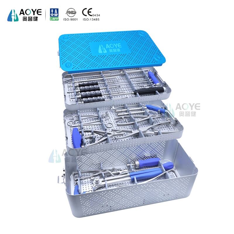 5.5 & 6.0mm Spinal Pedicle Screw System Instrument Set | Surgical Tools ...