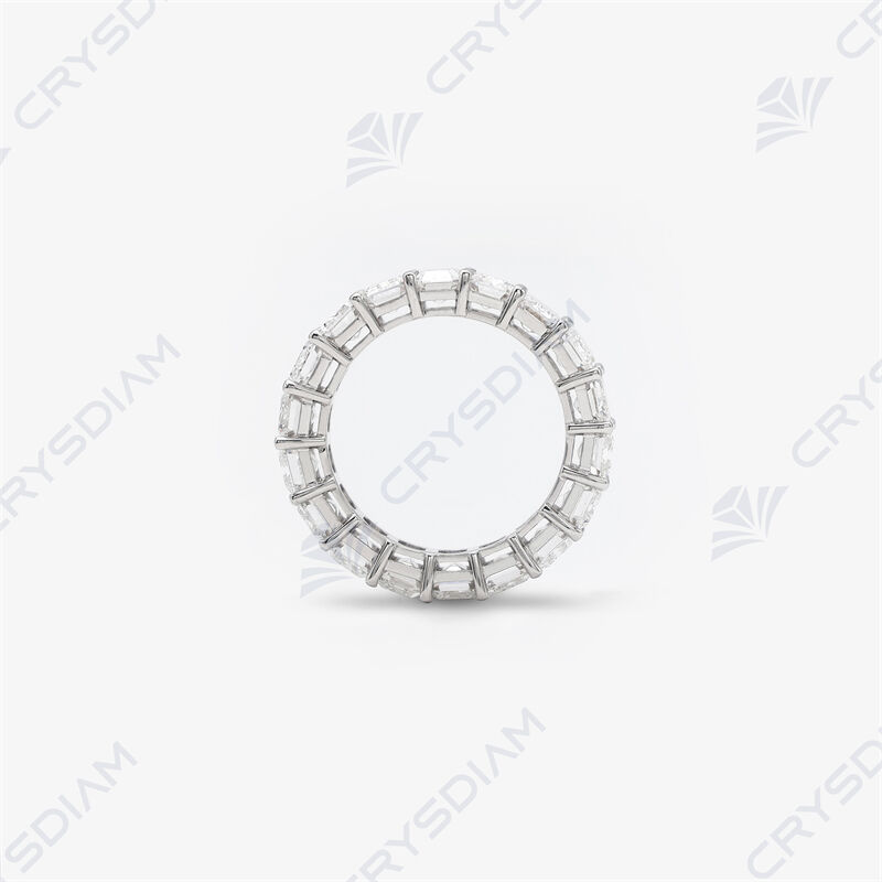Emerald shape eternity band, China Emerald shape eternity band ...